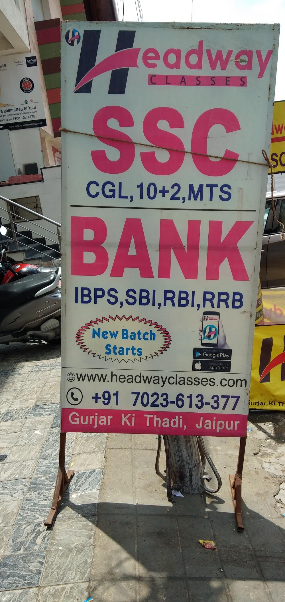 Headway Classes, Gopalpura Byepass, Jaipur | Fees, Reviews, Batches, Contact, Ratings and more ...