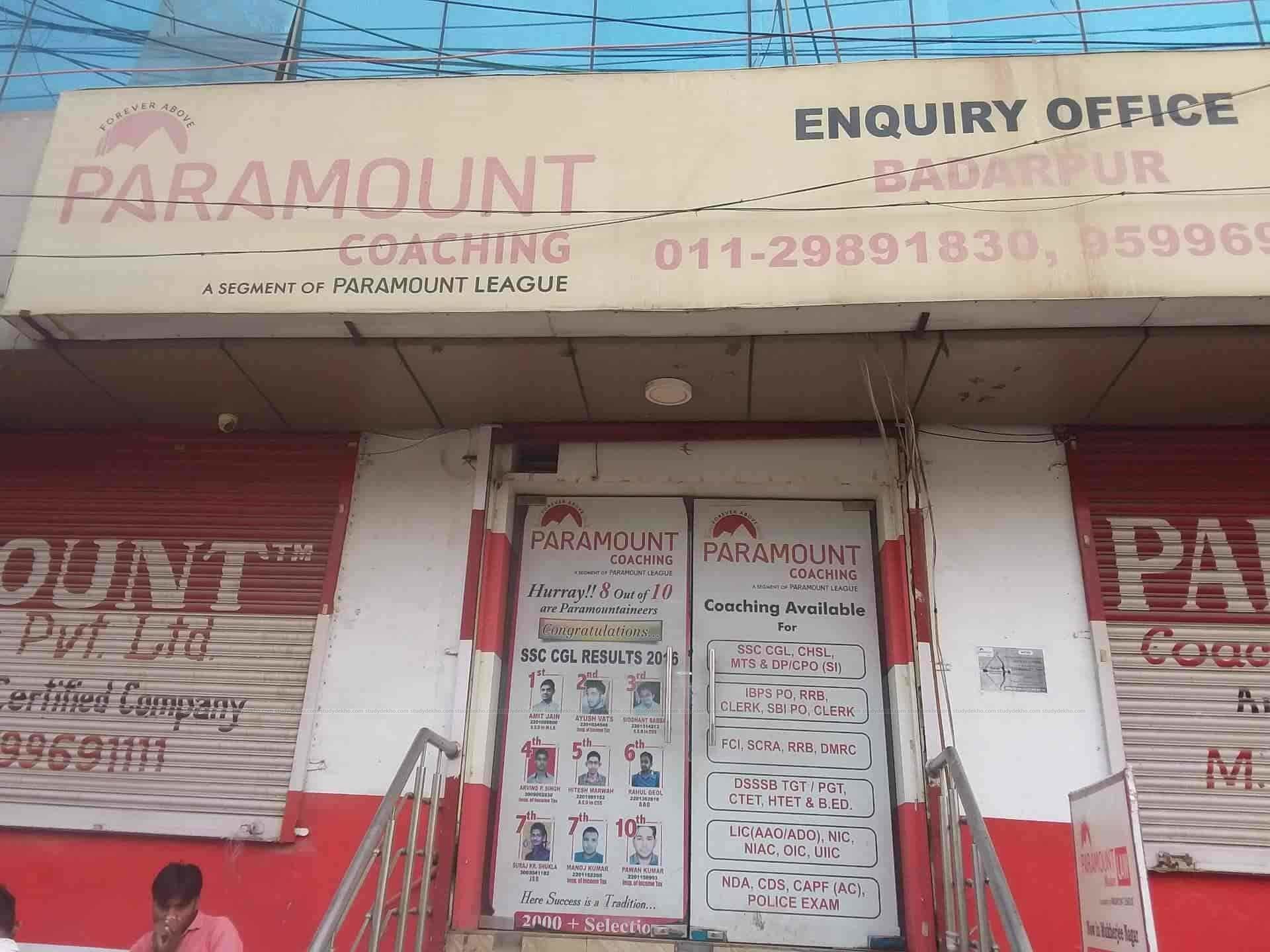 Paramount Coaching Center Private Limited, Badarpur, South East Delhi ...