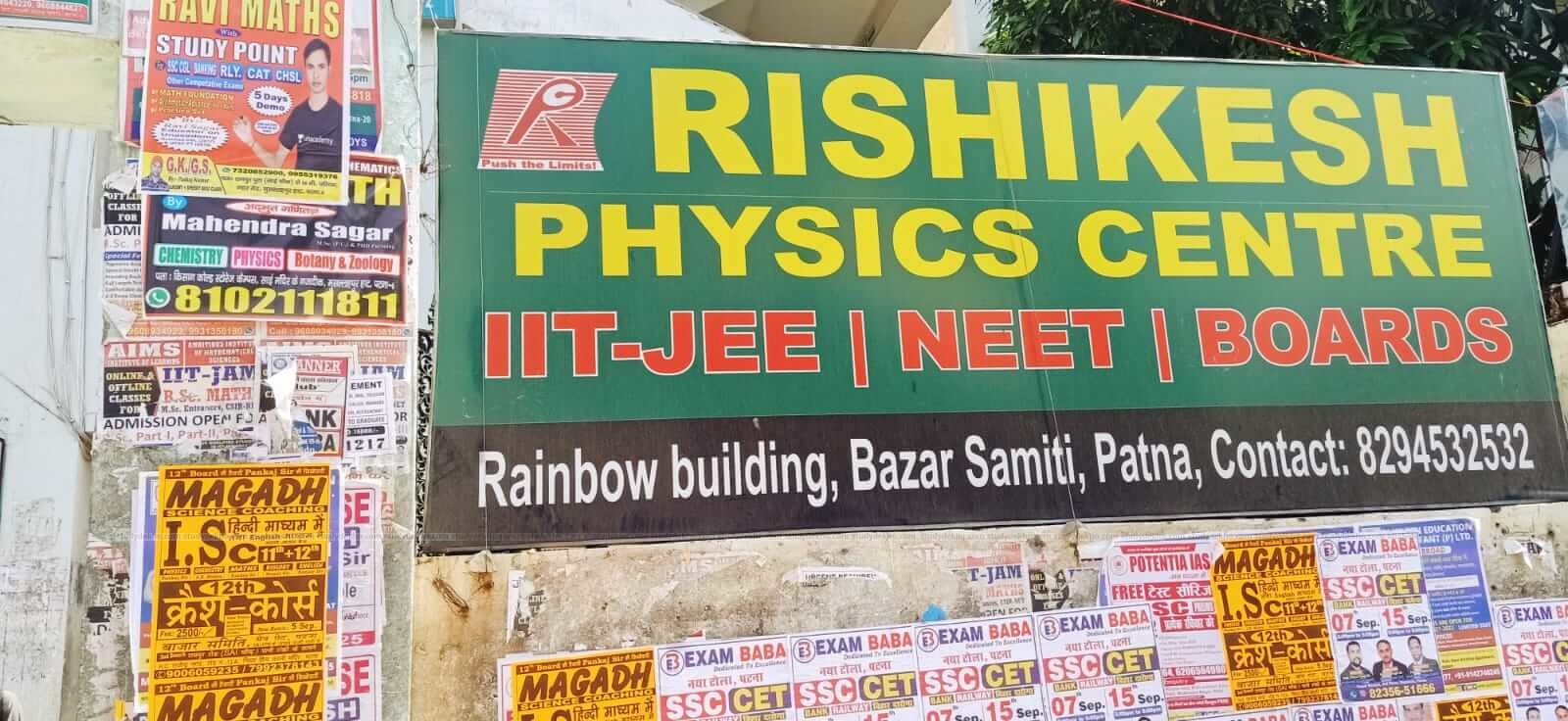 Rishikesh Physics Centre, Bahadurpur, PATNA | Fees, Reviews, Batches, Contact, Ratings and more ...