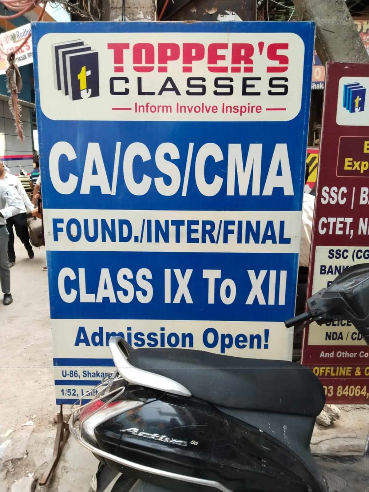 Topper's Classes Pvt.Ltd, New Delhi, Laxmi Nagar, East Delhi | Fees, Reviews, Batches, Contact ...